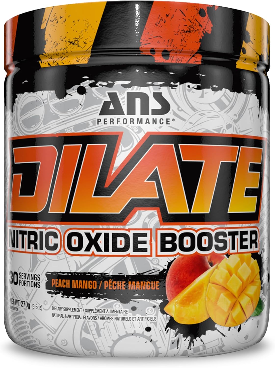ANS Performance Dilate Pump PreWorkout Powder - Dietary Supplement ...