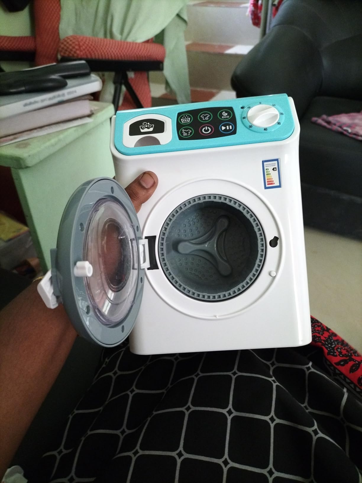 Buy VikriDA Washer and Dryer Playset for Kids, Pretend Play Kids ...