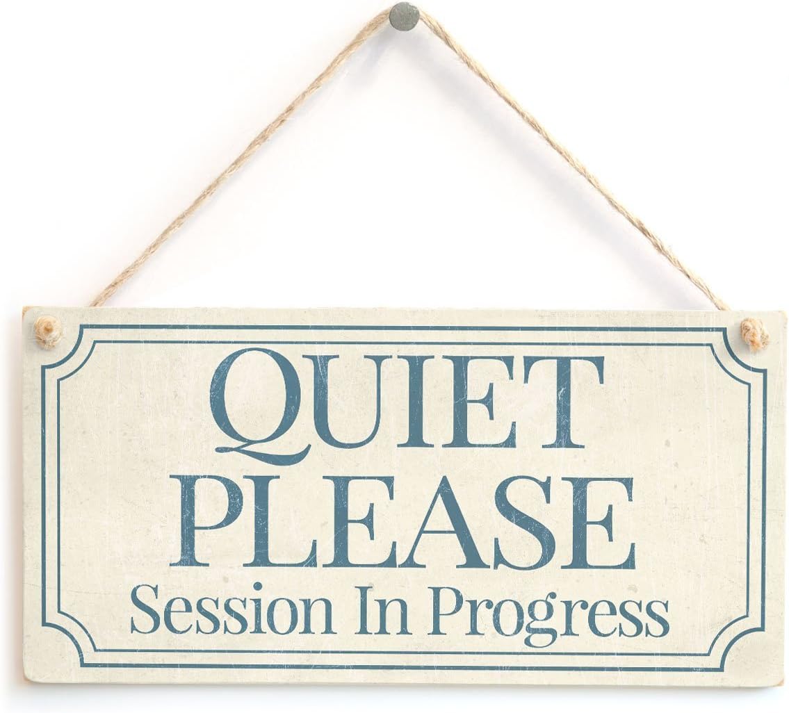 Quiet Sign Printable QUIET PLEASE SESSION IN PROGRESS SIGN/SIGNAGE