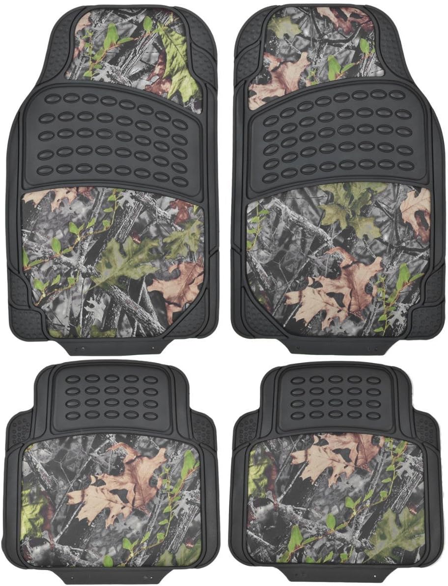 Amazon.com: TrueTimber 4-Piece Kanati Floor Mats, All-Weather Mats for ...