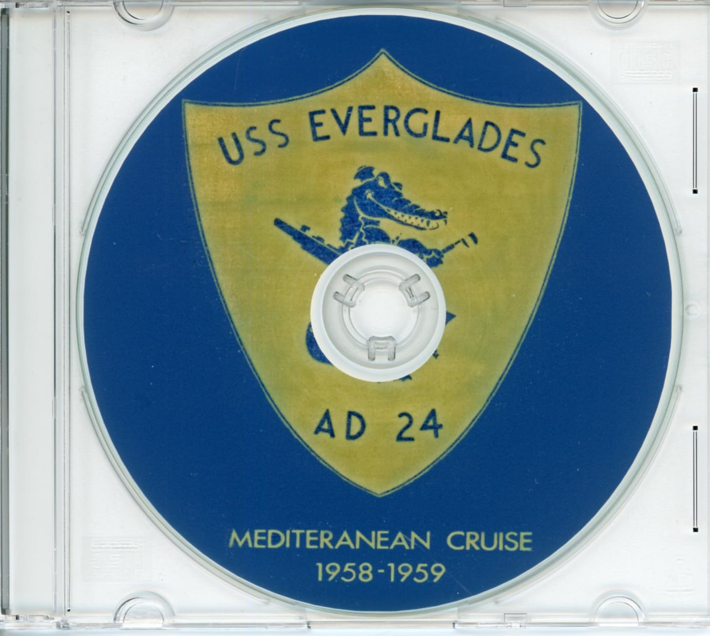 Amazon.com: USS Everglades AD-24 1958-1959 MED Cruise Book : Home & Kitchen