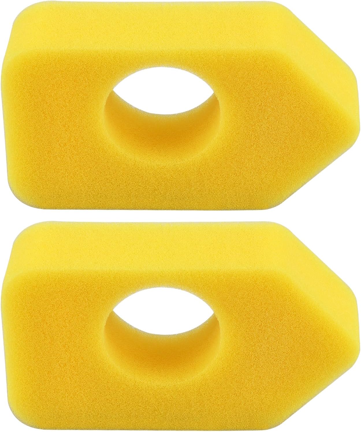 Amazon.com: Briggs & Stratton 698369 Pack of 2 Foam Air Filter Elements ...