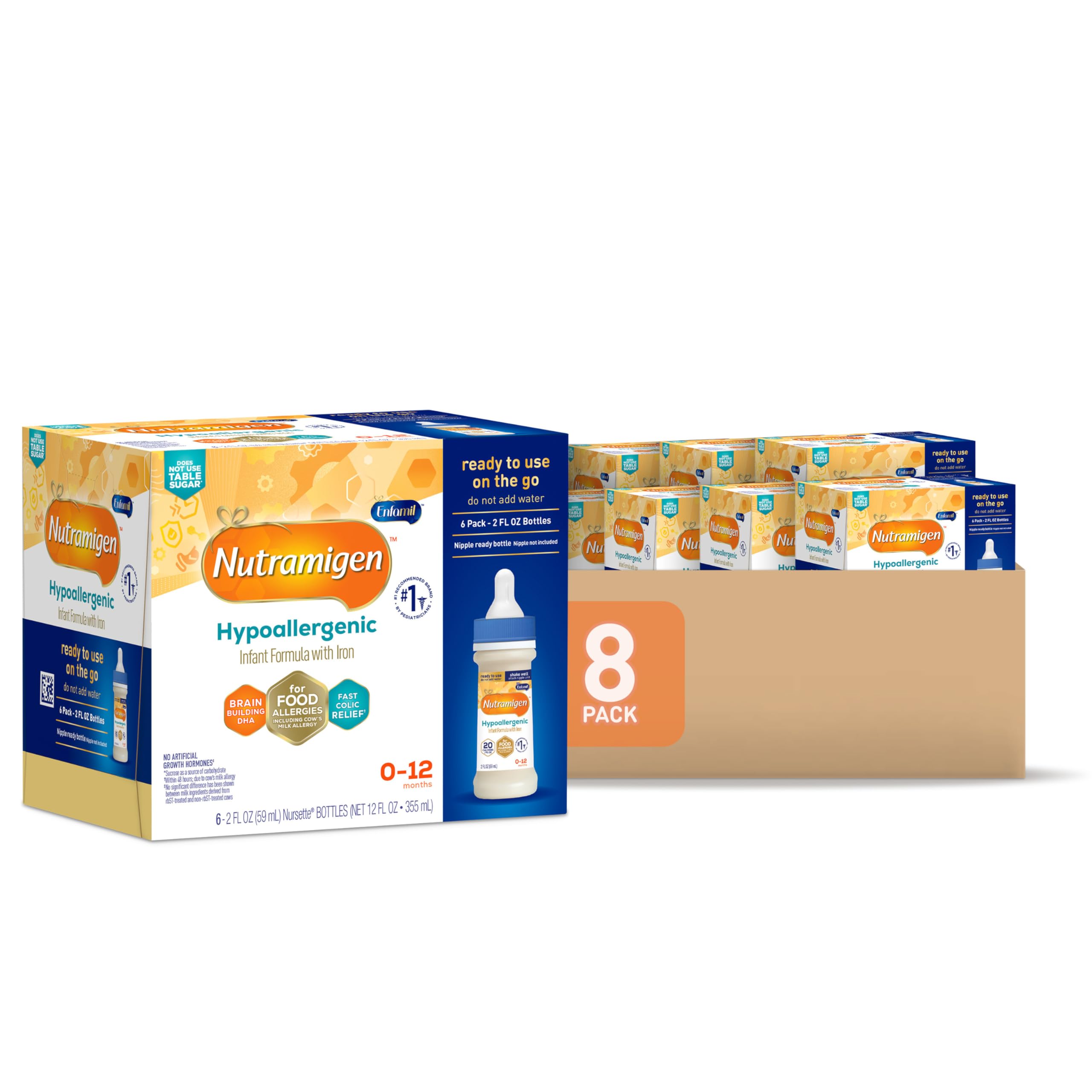 Amazon.com: Enfamil Nutramigen Hypoallergenic Baby Formula with Iron ...