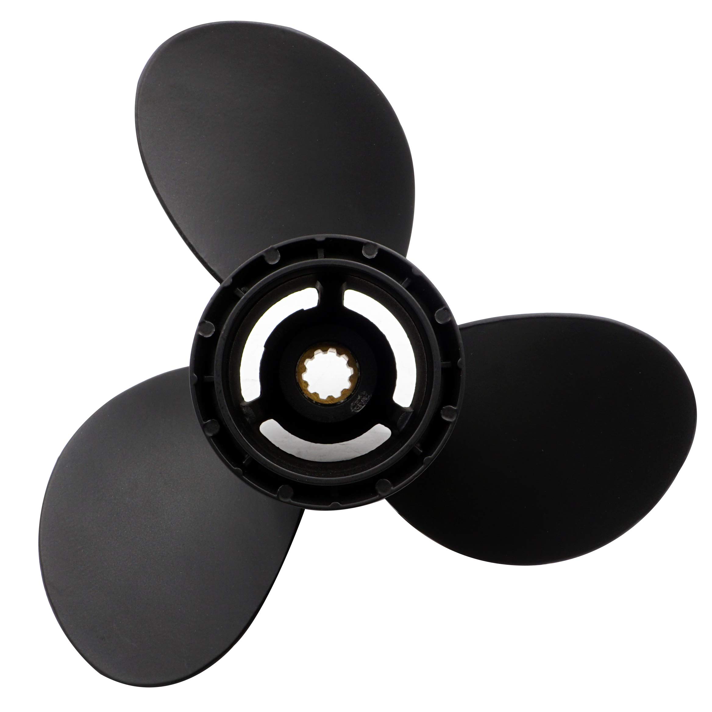 Buy RASON-REX OEM Grade Aluminum Outboard 3 Blades Propeller Compatible ...