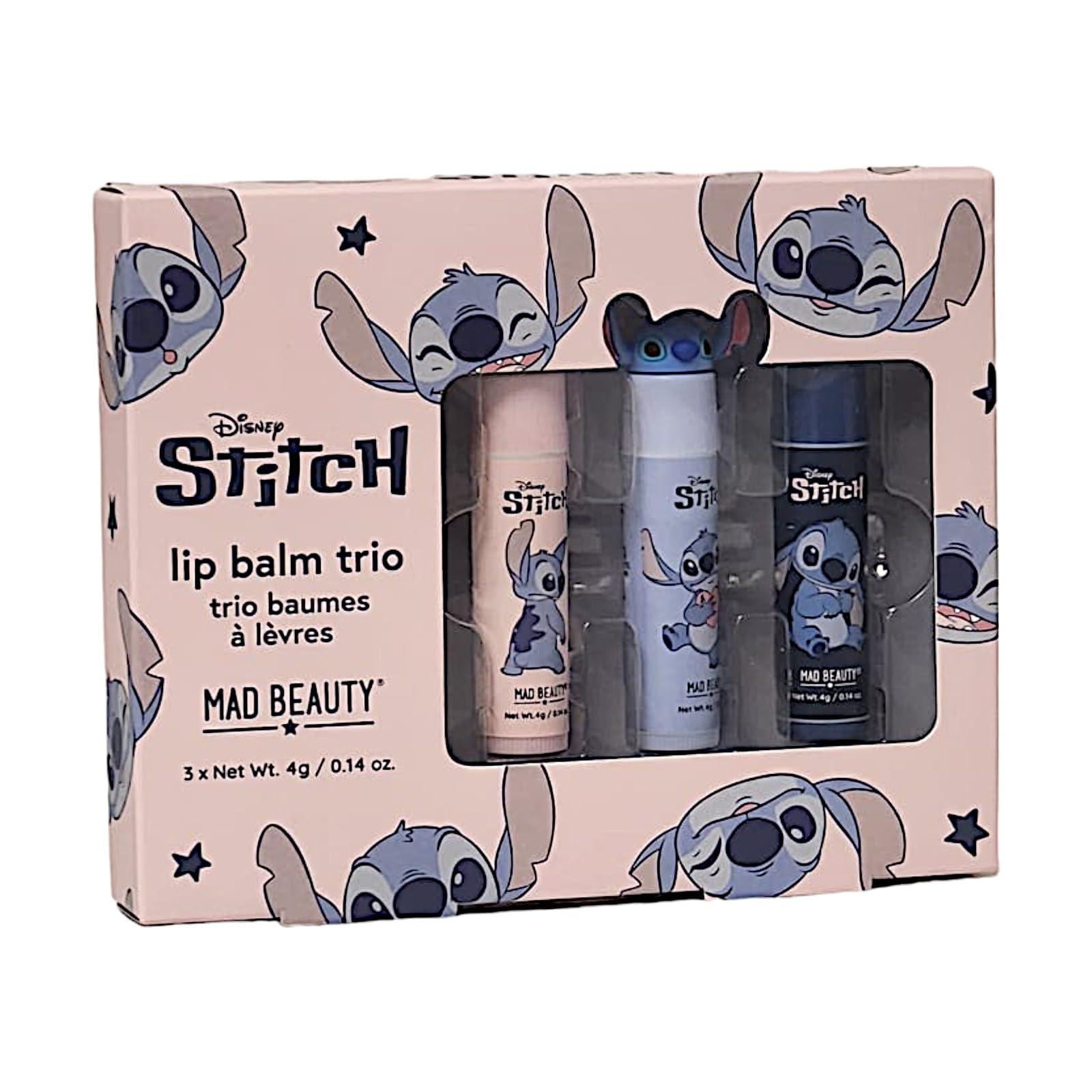 Lilo & Stitch Lip Balm Trio: Frutti Flavored Lip Gloss - A Novelty Gift ...