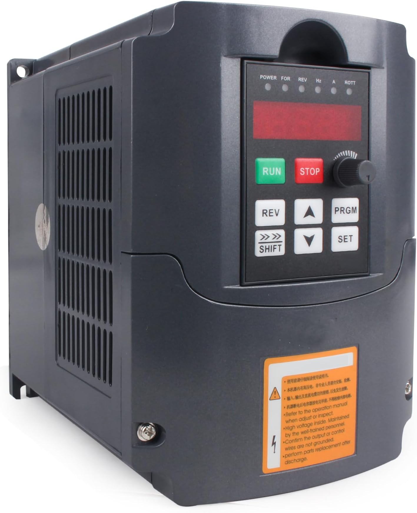 Amazon.com : VFD Inverter, Single to 3 Phase Frequency Converter Single ...