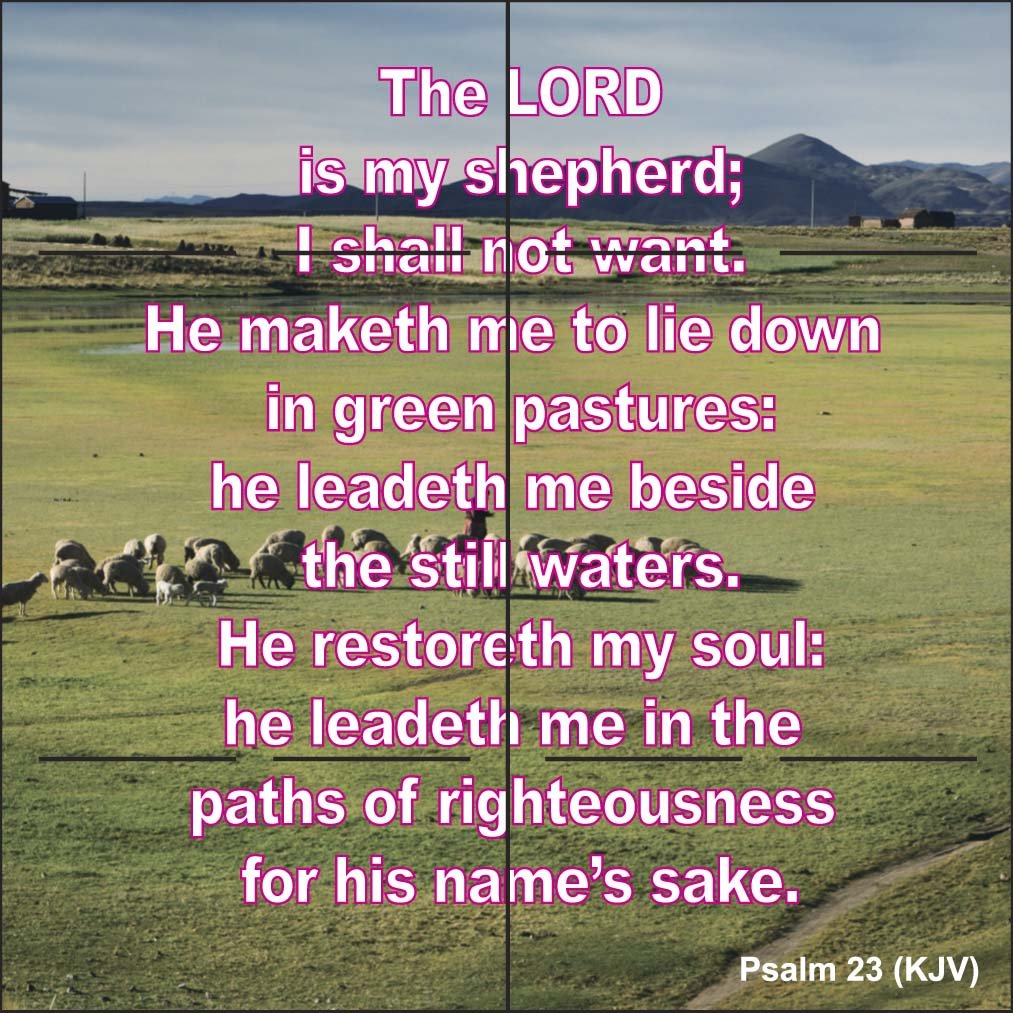 Psalm 23 Kjv