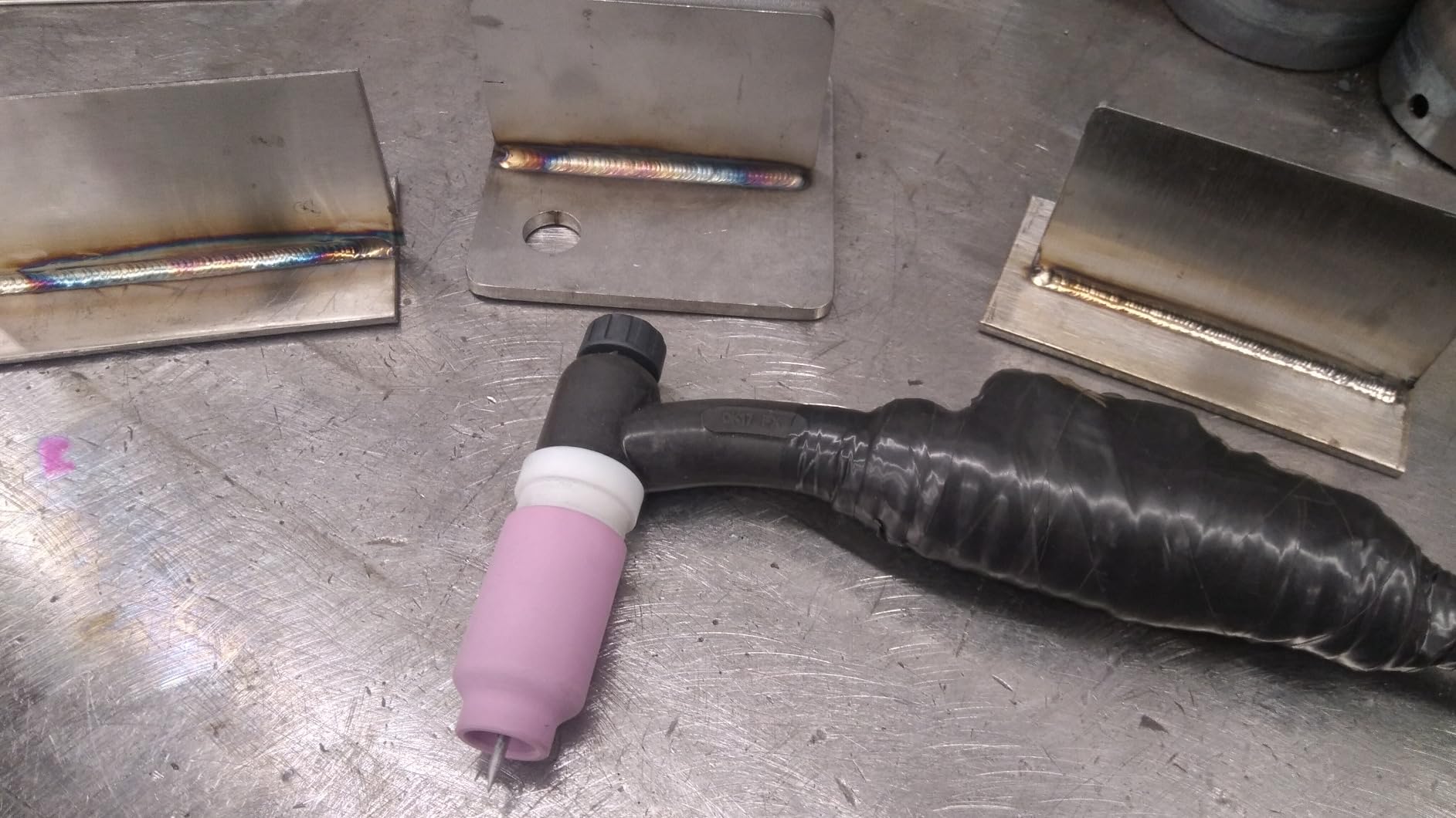 RIVERWELD Clear Quartz Nozzle 54N16 6# 54N15 7# 54N14 8# L=47 Pyrex ...