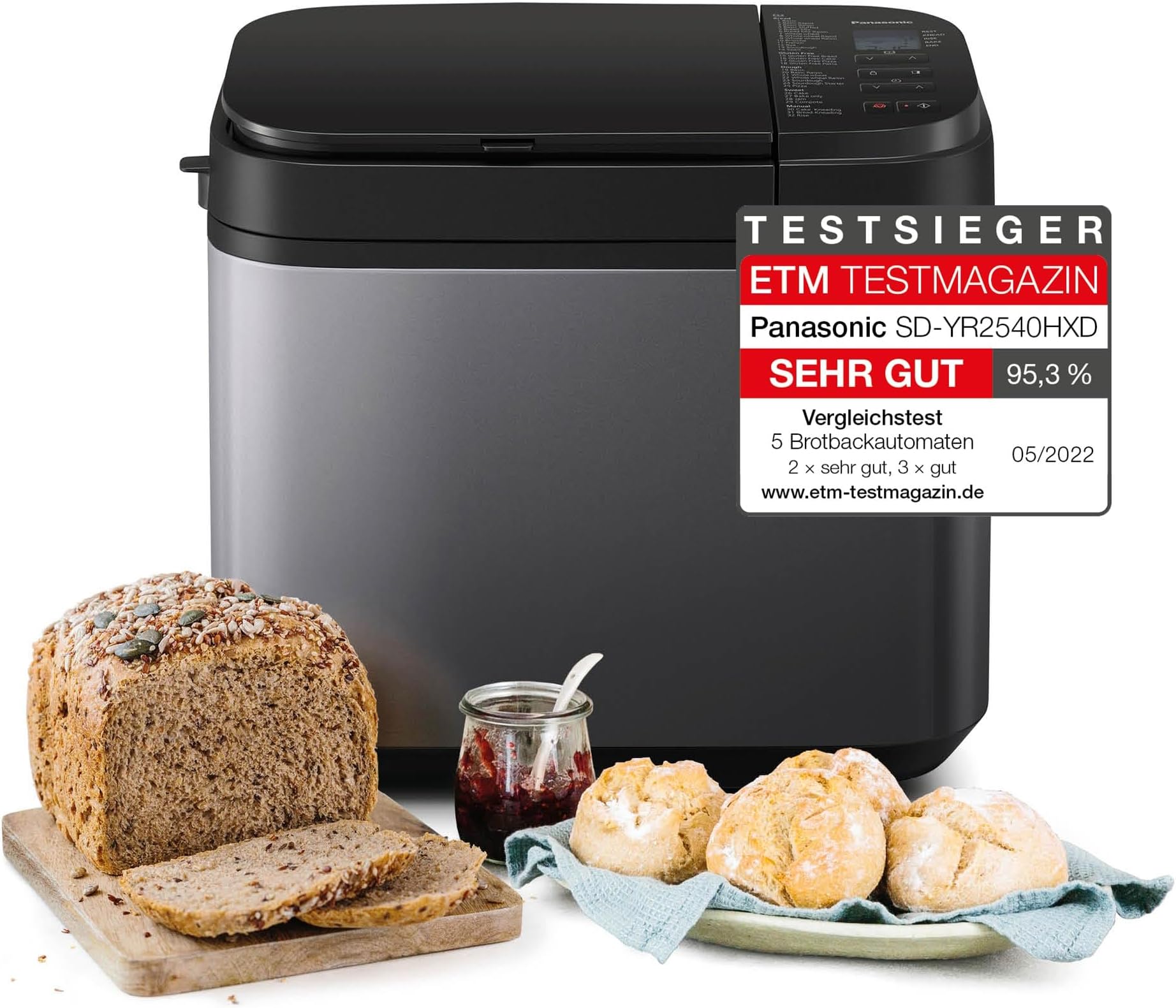 Amazon.de: Gastroback 42823 Design Brotbackautomat Advanced, Edelstahl ...