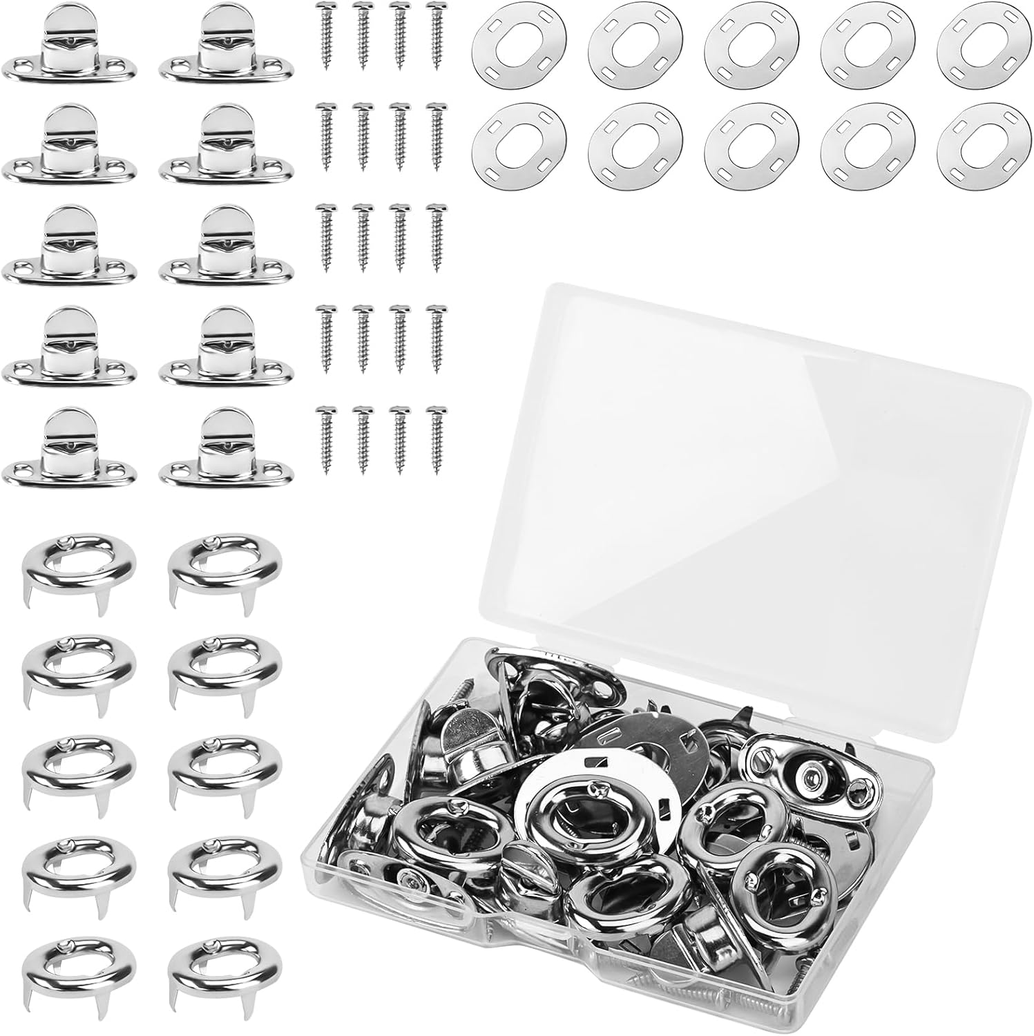 Amazon.com: HolyMaji 10 Sets Marine Grade Twist Lock Fasteners Turn ...