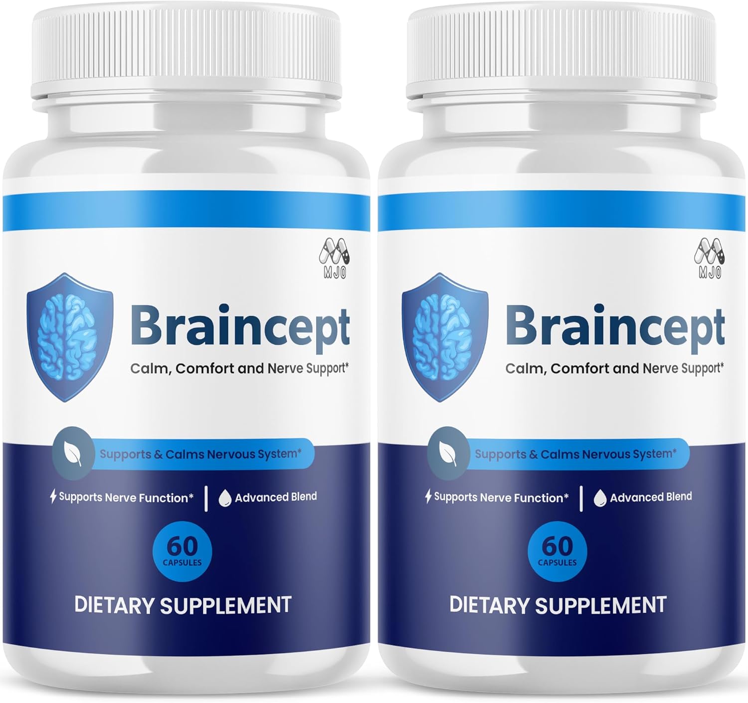 Amazon.com: (2 Pack) Braincept Capsules, Official Braincept Nerve ...