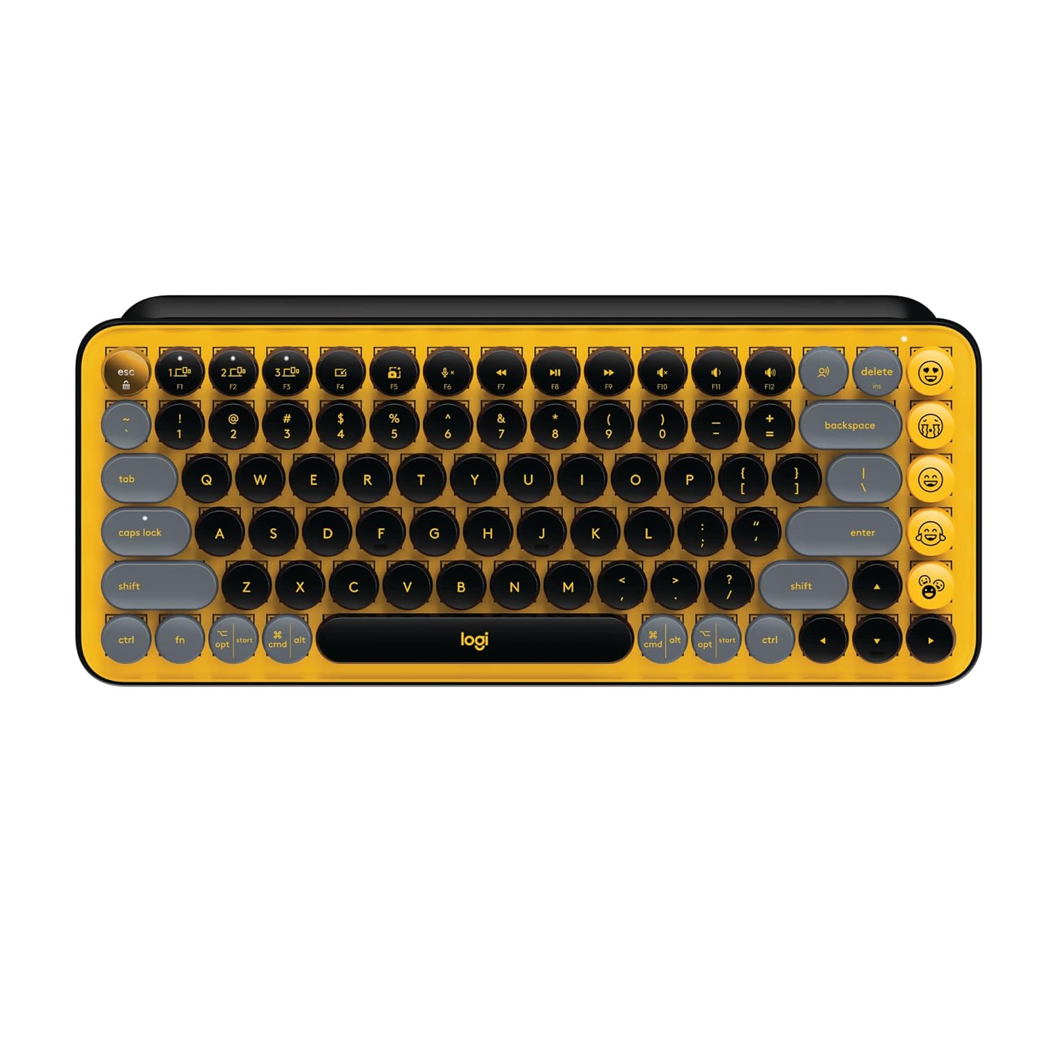 Amazon.in: Buy Logitech Pop Keys Mechanical Wireless Keyboard with ...