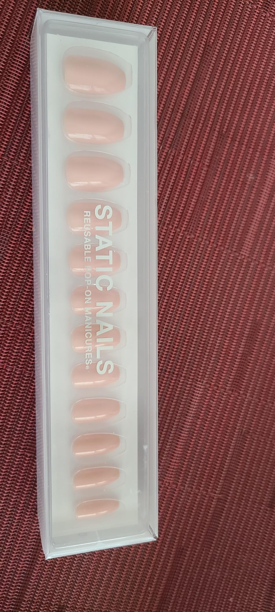 Amazon.com: Static Nails Reusable Pop-On Manicure Set, Non-Damaging Glue-On Nails (Fetish Coffin ...