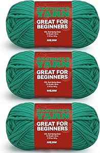 Amazon.com: 3x60g Spring Green Yarn for Crocheting and Knitting;3x66m ...