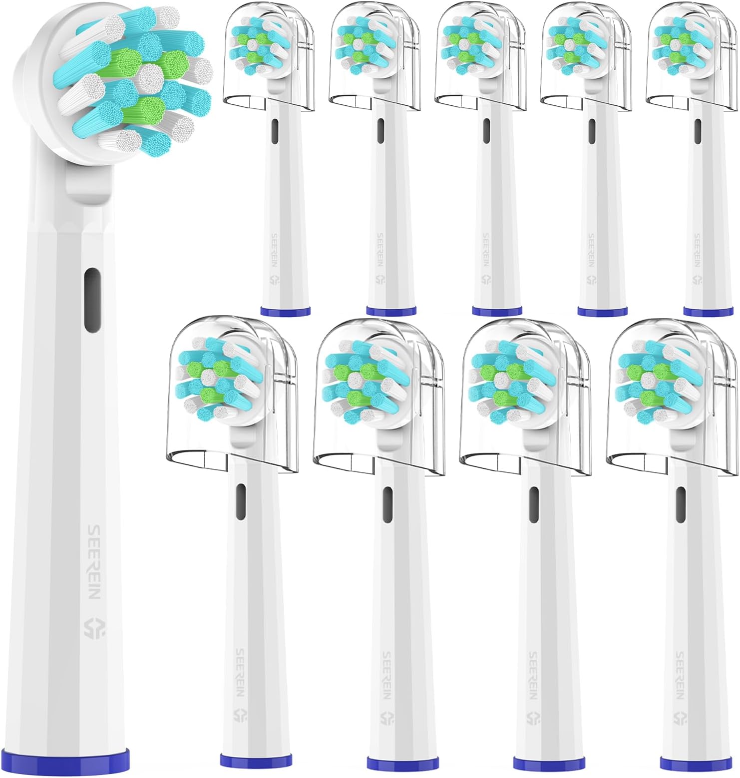 Amazon.com: Oral-B Pro Cross Action Electric Toothbrush Head, X-Shape ...