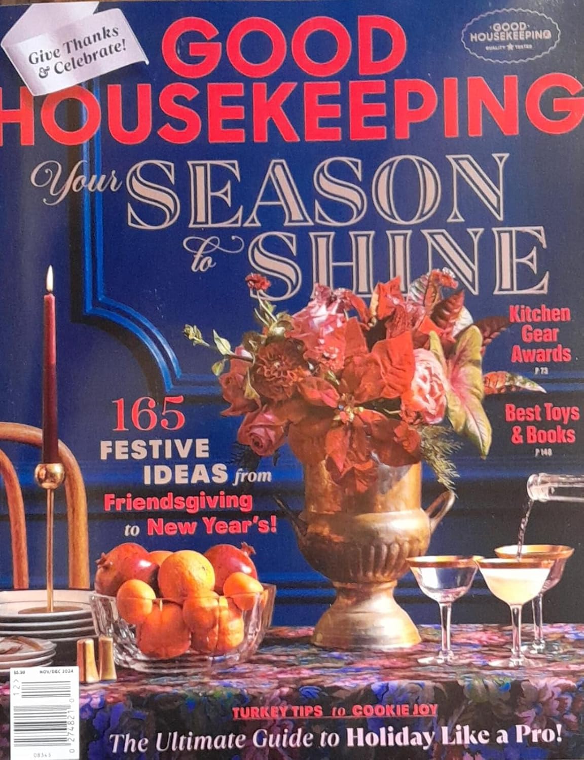 Good Housekeeping Usa Magazine November December 2024 Your Season Shine ...