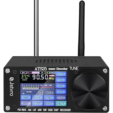 SI4732 ATS-25max-DECODER Vollband Funkempfänger, Version 4.17 bietet CW ...