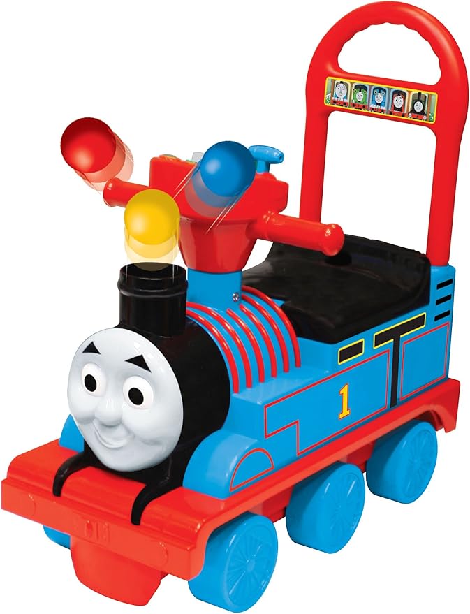 Amazon.com: Thomas the Train Popping Balls Activity Train by Kiddieland ...