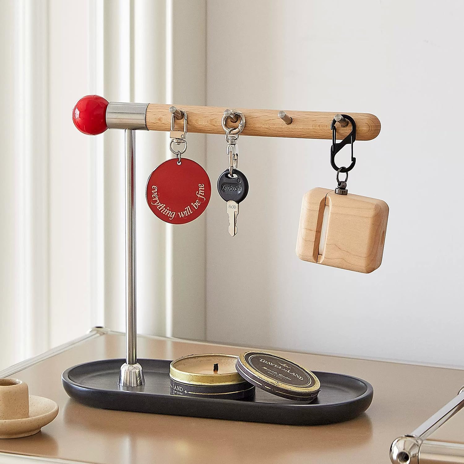 Amazon.com: mollveesen Metal Entryway Key Holder for Standing, Storage ...