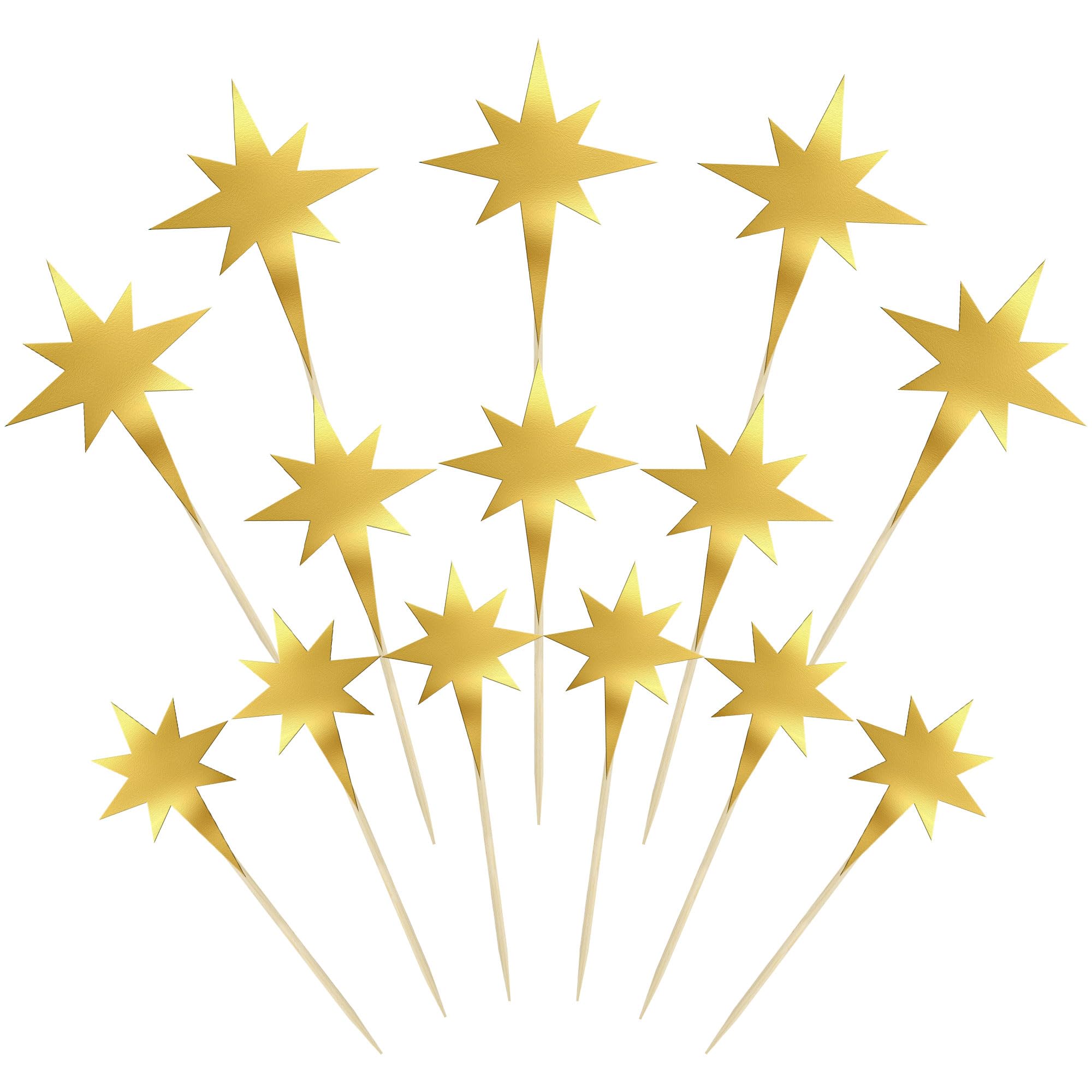 Amazon.com: Gyufise 30Pcs Little Star Cupcake Toppers Sparkle Twinkle ...