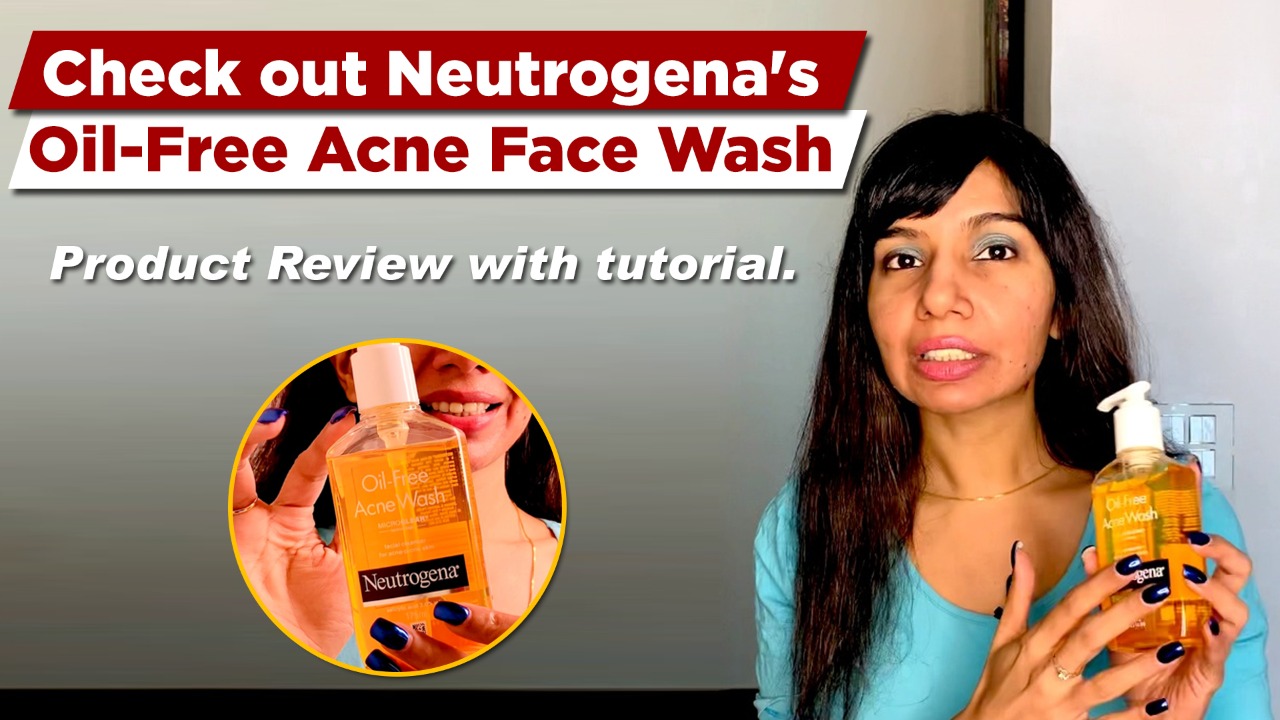 Watch Neutrogena Oil-Free Acne Facial Cleanser Review & Tutorial on ...