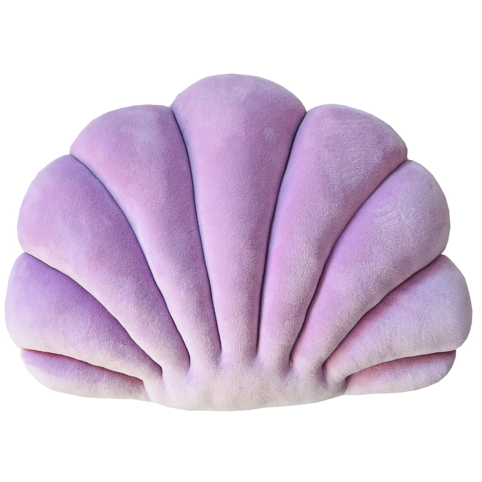 Amazon.com: YRXRUS Shell Pillow, Light Purple Seashell Pillow, Patio ...