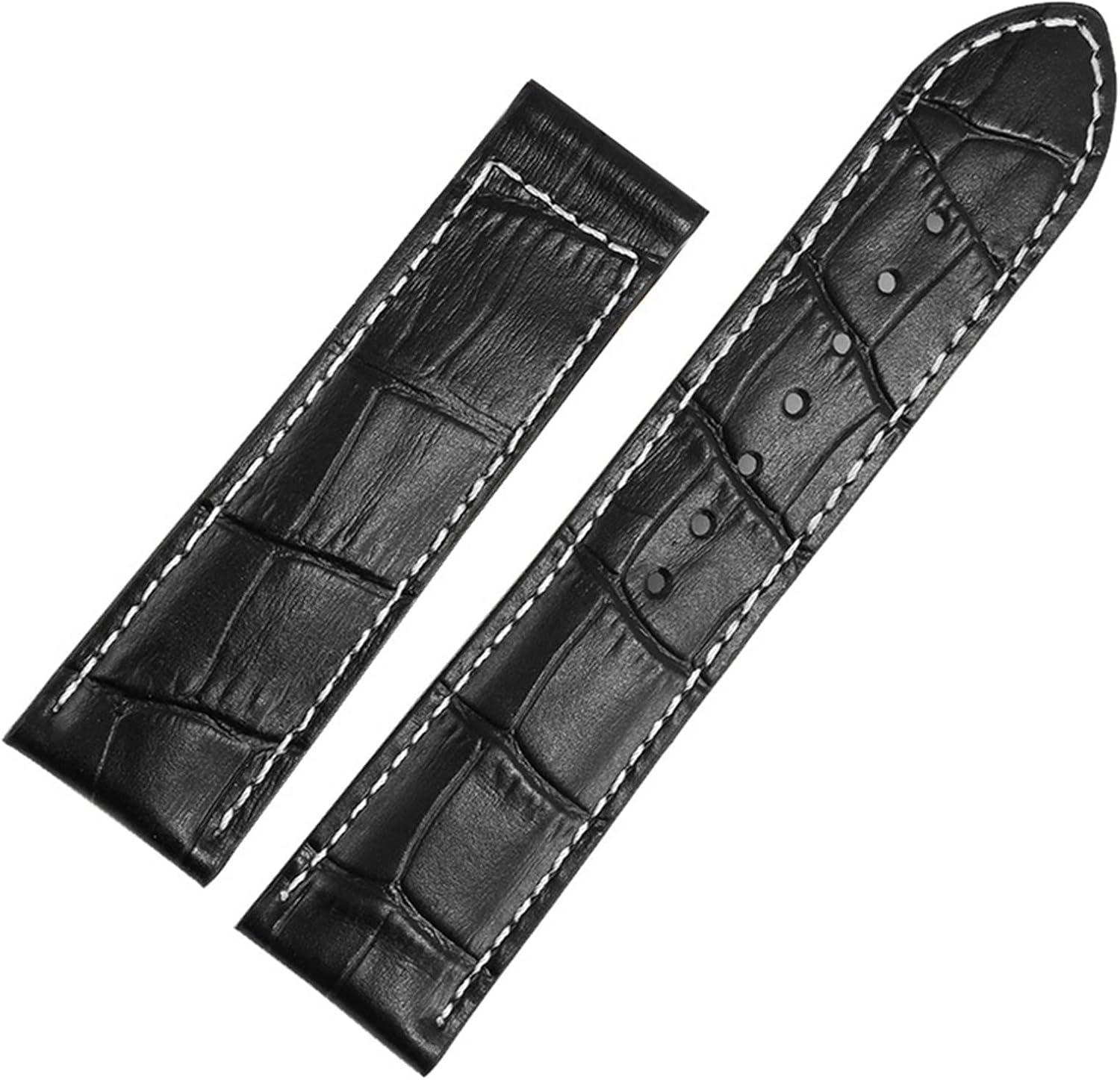 Amazon.co.jp: MURVE ハミルトン・カキ・フィールド・アビエーション・フロスティングバックルウォッチチェーン20mm 22mm ...