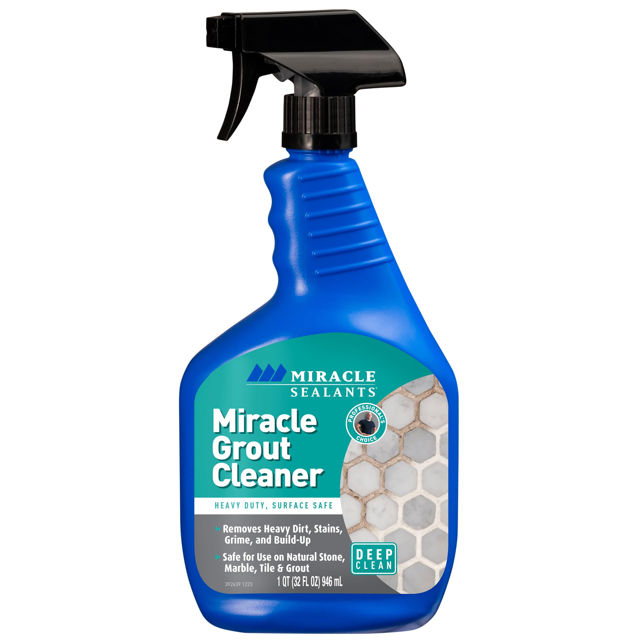 Amazon.com: Miracle Sealants 392628 Miracle Grout Cleaner, Quart ...