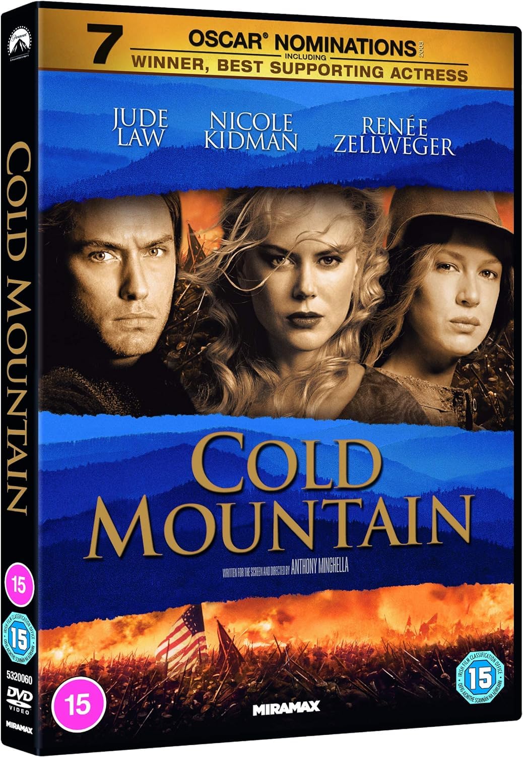 Cold Mountain (2003) (Uncut | Region 2 DVD | UK Import): Amazon.in ...