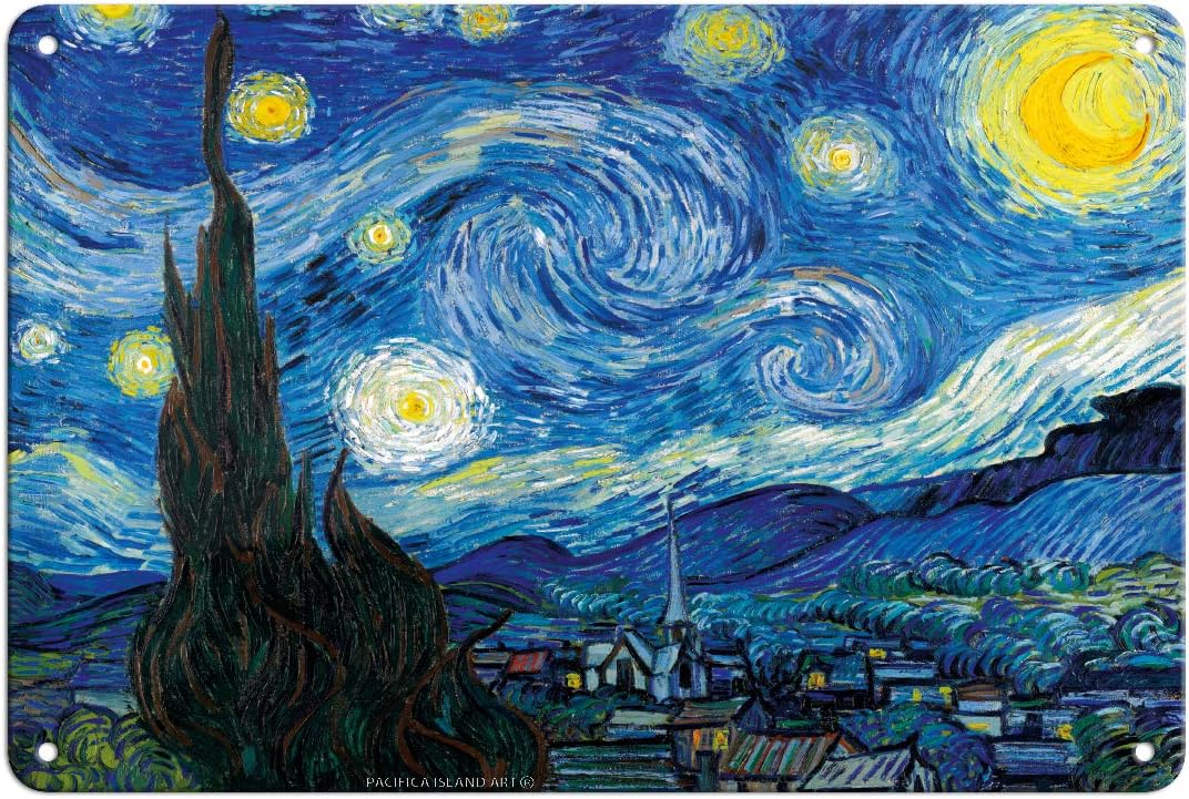 Amazon.com: The Starry Night - Saint-Rémy-de-Provence France - French ...