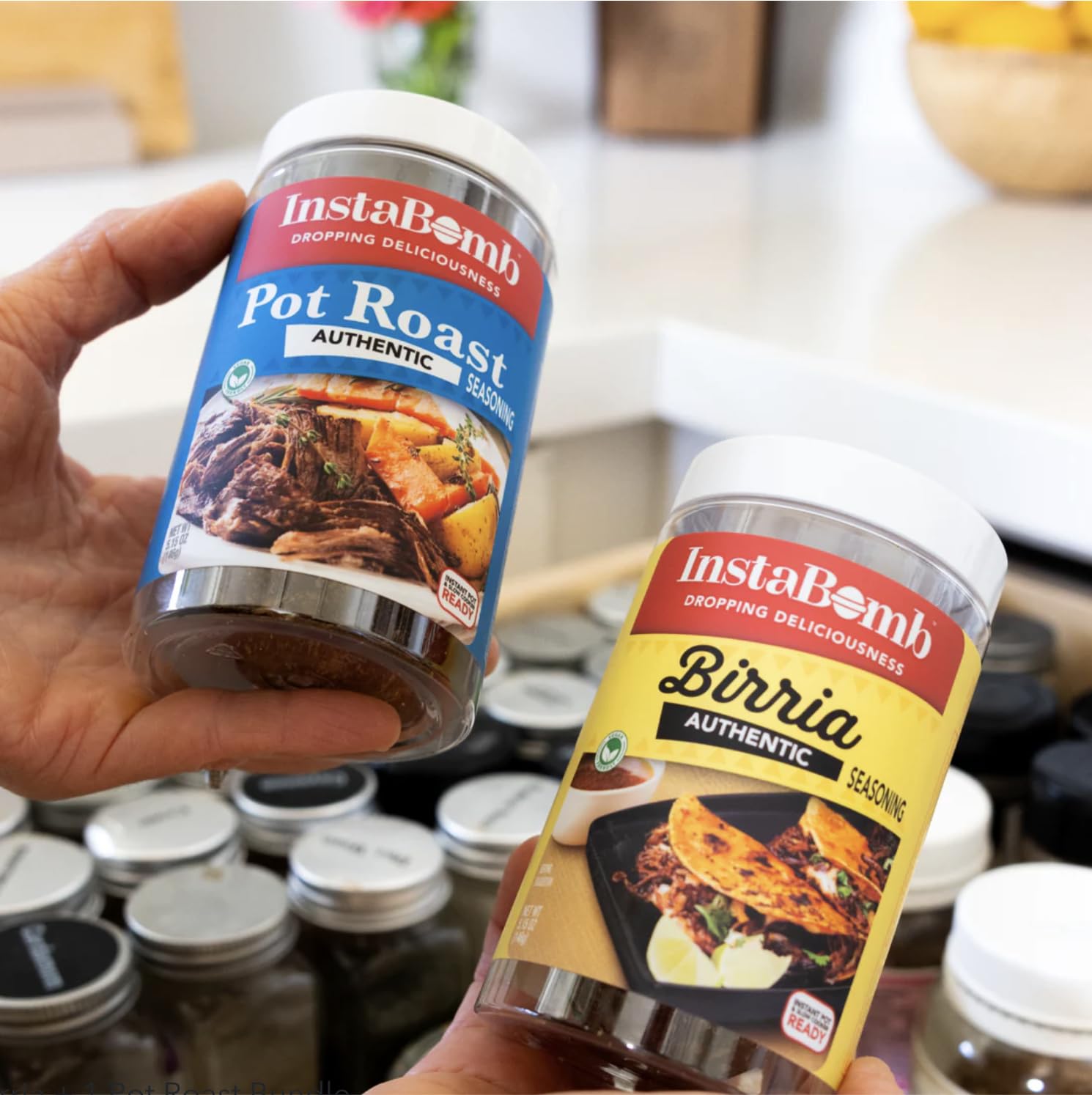 Amazon.com : The Ultimate InstaBomb Flavor Bomb Bundle: Birria & Pot ...