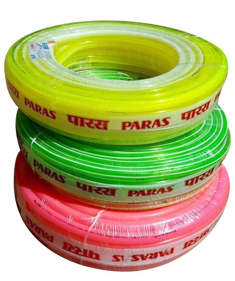 Paras Heavy Duty Water Pipe, Light Weight Easy to Connect For Garden ...