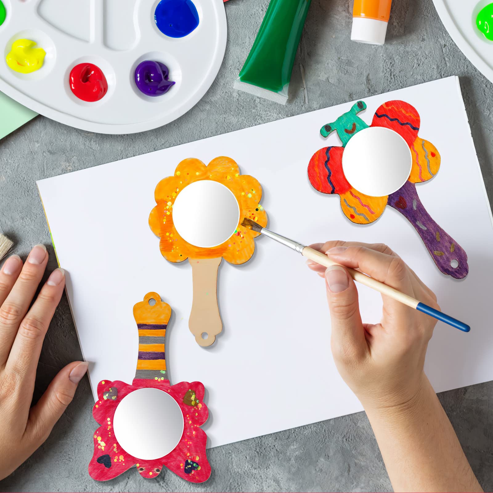 Arts And Crafts Hand Mirror
