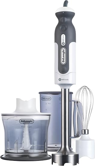 Amazon.com: DeLonghi DHB718 380-Watt Tri-Blade 2-Speed Handblender with ...