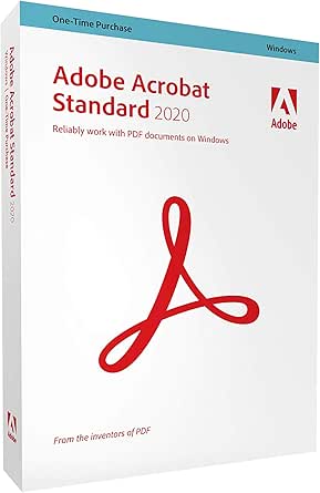 Amazon.com: Adobe Acrobat Standard 2020 | PC Disc : Everything Else