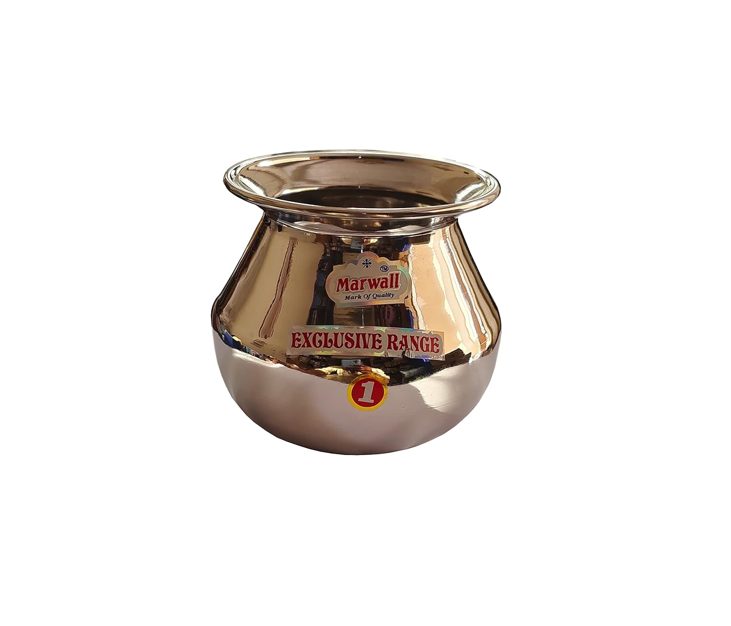 Buy Marwall Stainless Steel Multipurpose Handi/Pot/Lassi Handi -500ml ...