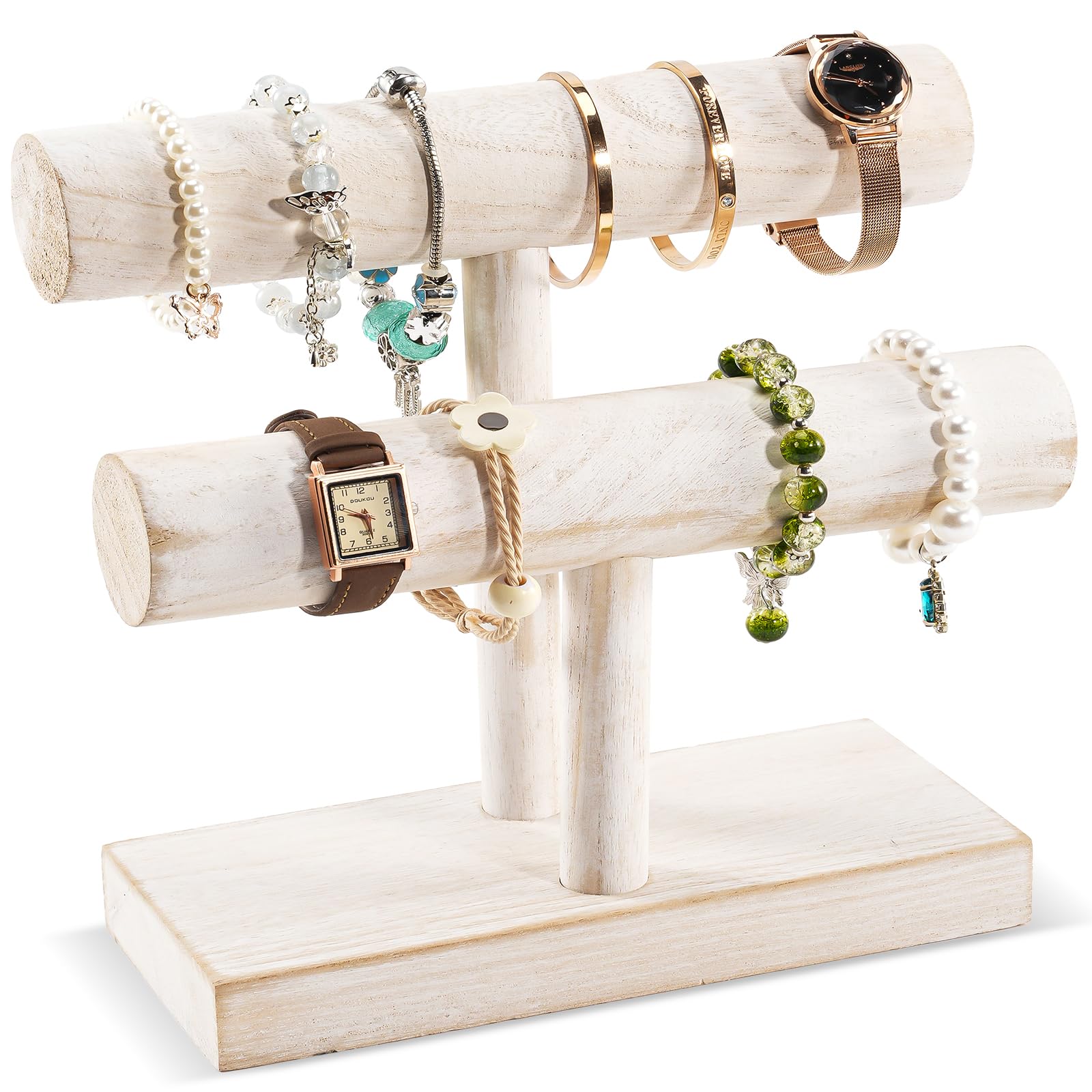 Amazon.com: ProCase Bracelet Holder Display Bracelet Organizer, Wooden ...