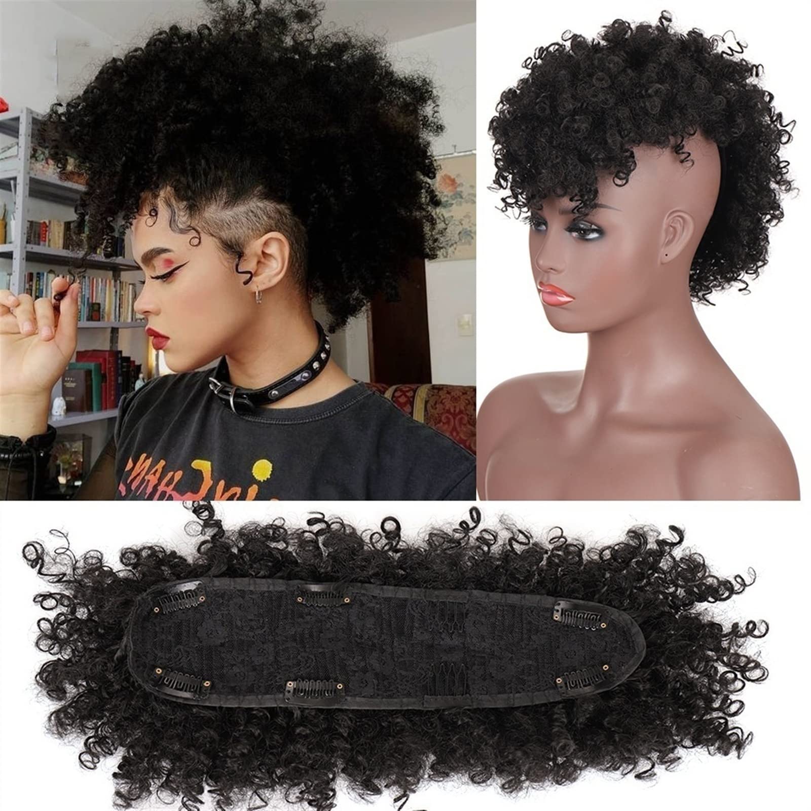 Coiffures Mohawk Pour Femmes Noires Aux Cheveux Courts 50 Mohawk