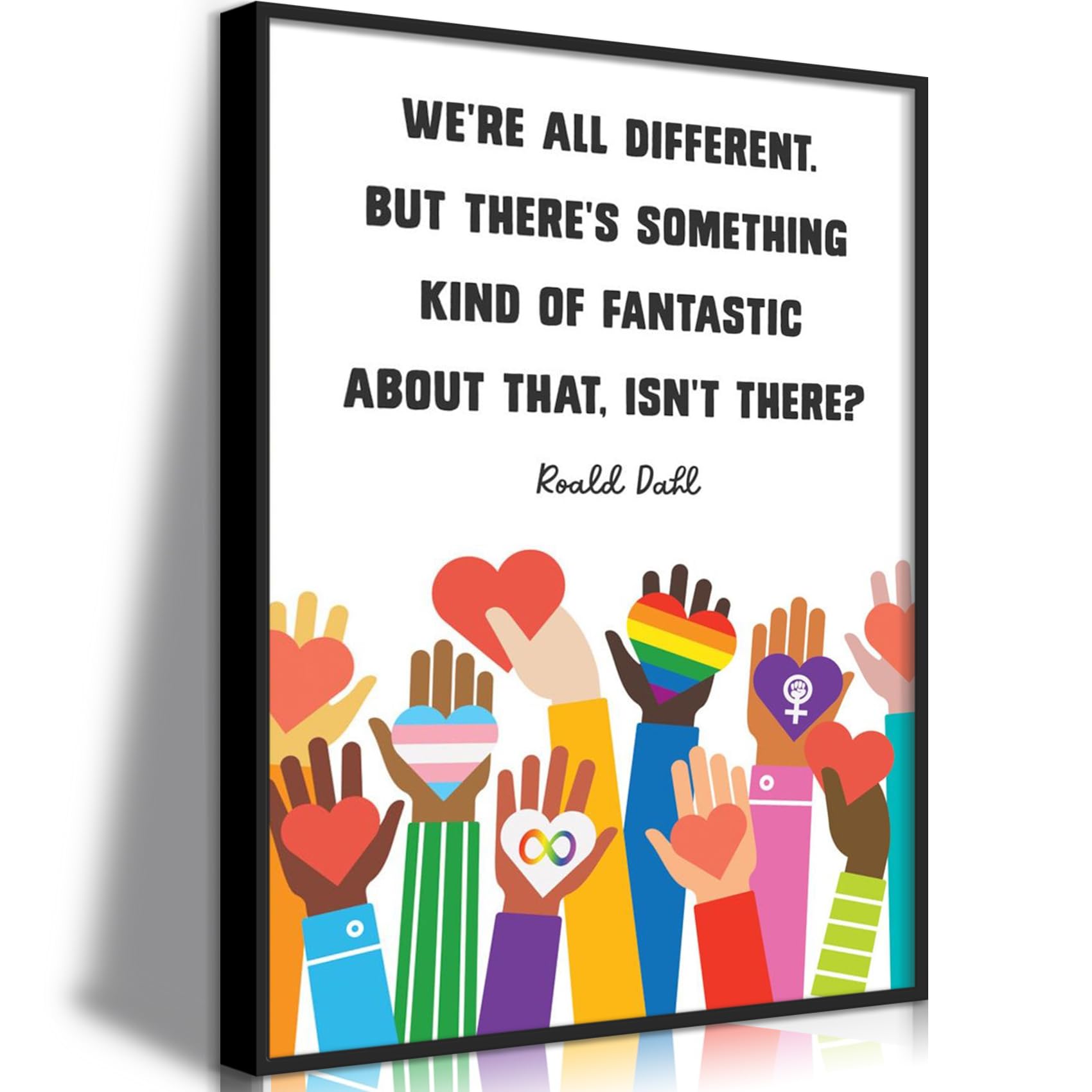 Amazon.com: Inspirational Wall Art Classroom Decor Teacher Wall Art ...