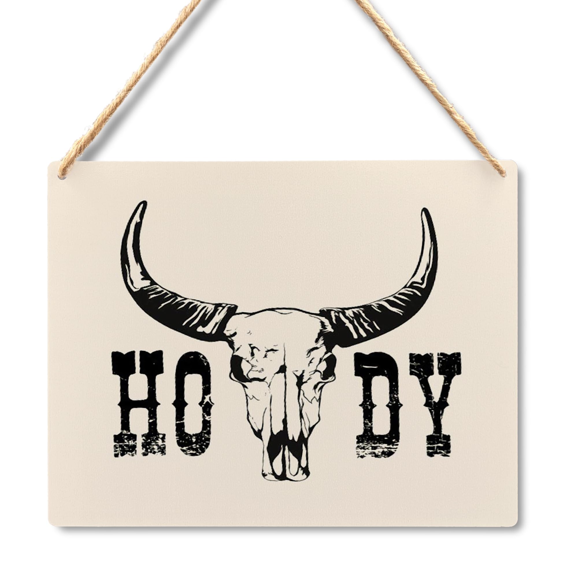 Amazon.com: Lacosu Wall Pediments Howdy Sign,Western Signs,Western Wall ...