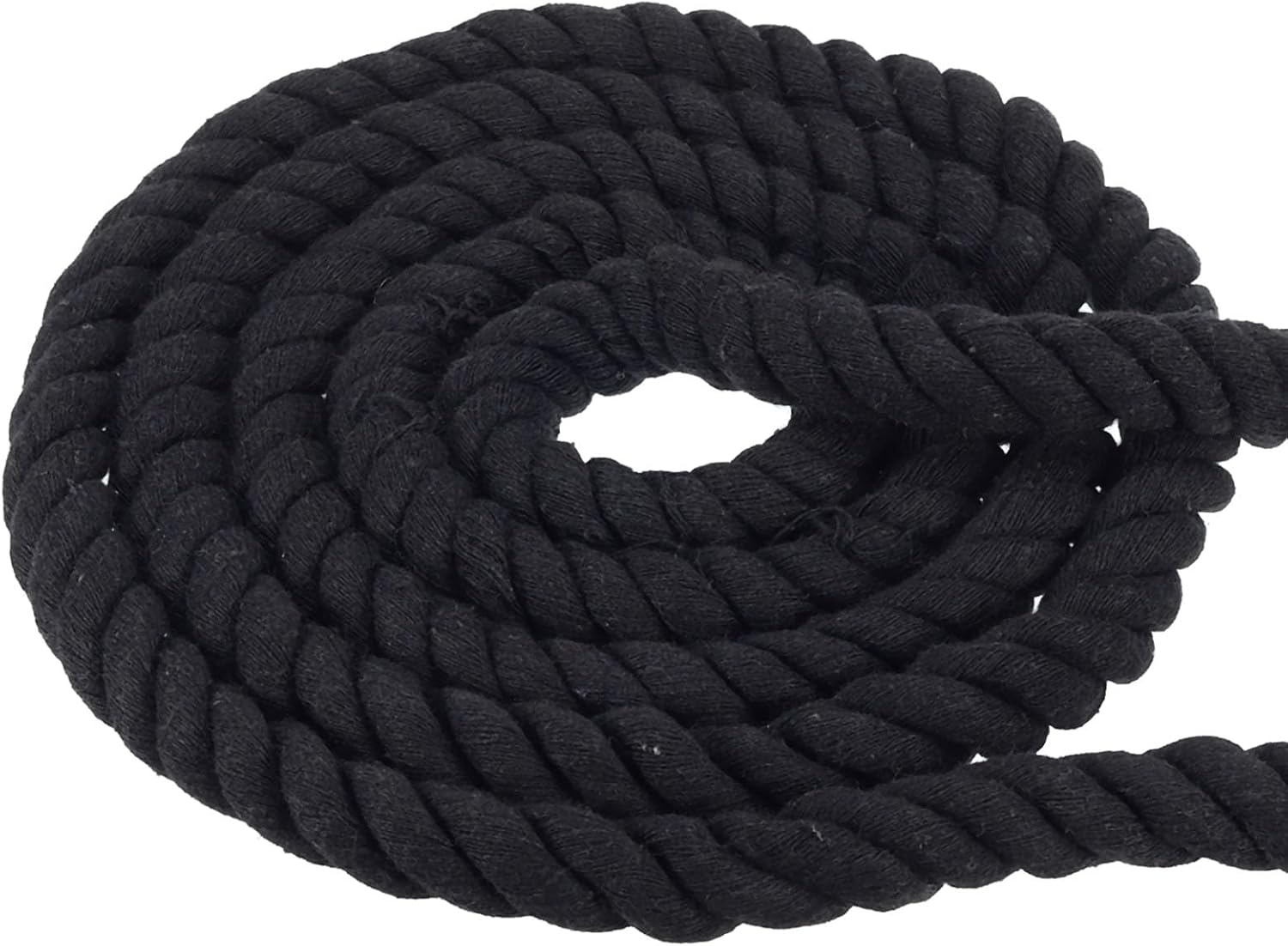 Amazon.com: PATIKIL 3/4 Inch x 49 Feet Natural Twisted Cotton Rope, 3 ...