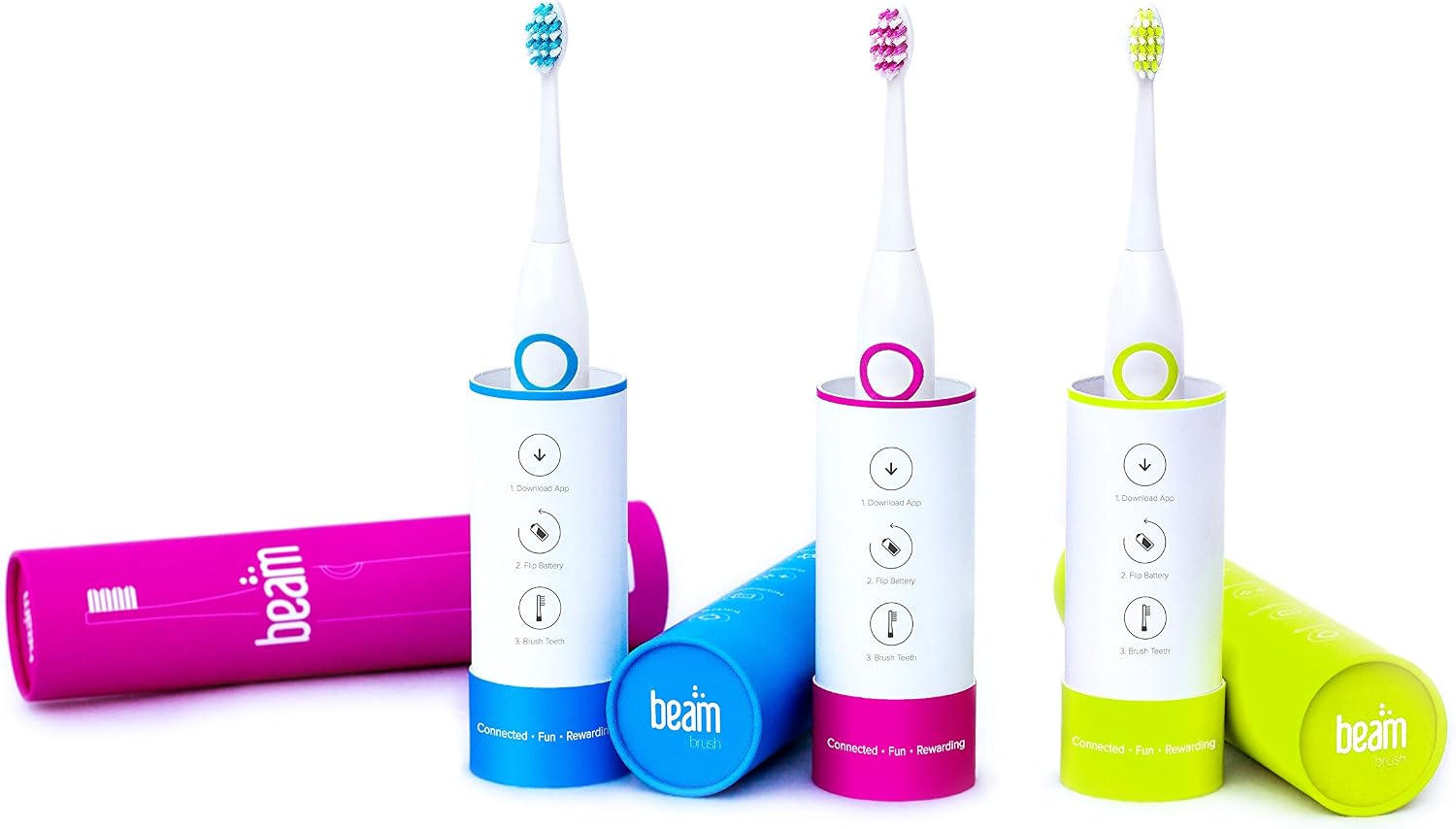 Amazon.com: Beam Brush | Smart Electric Toothbrush : Health & Household