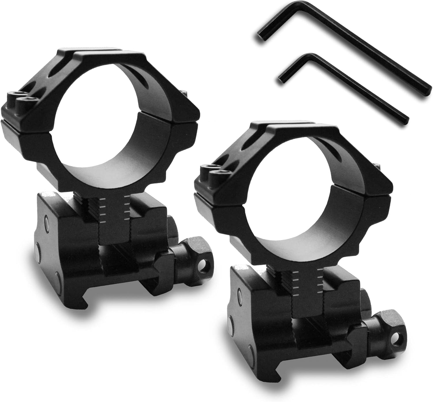 Horizon Tactical Weaver Adjustable Scope Mount 30mm 1" Picatinny Riser ...