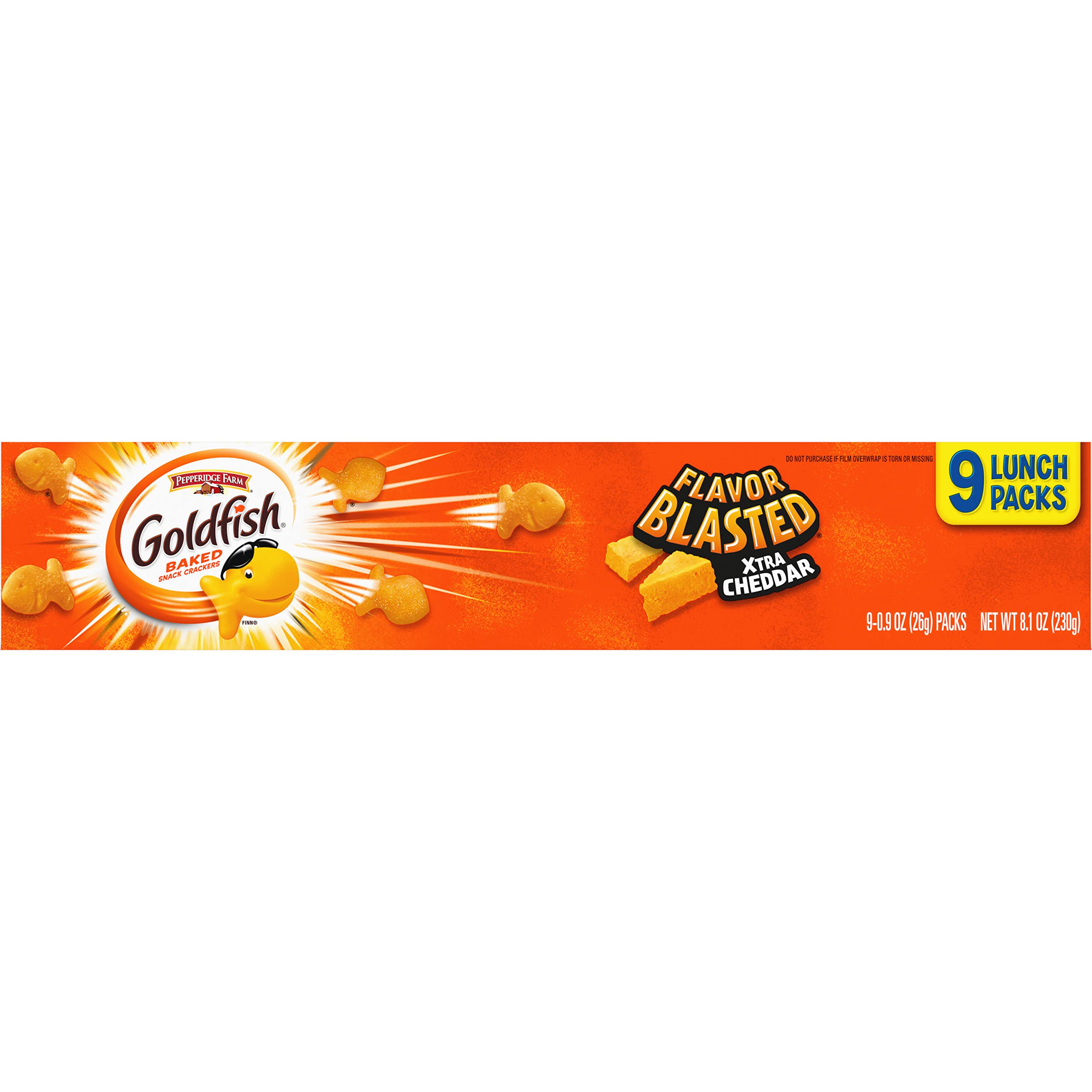Snapklik.com : Goldfish Flavor Blasted Xtra Cheddar Cheese Crackers