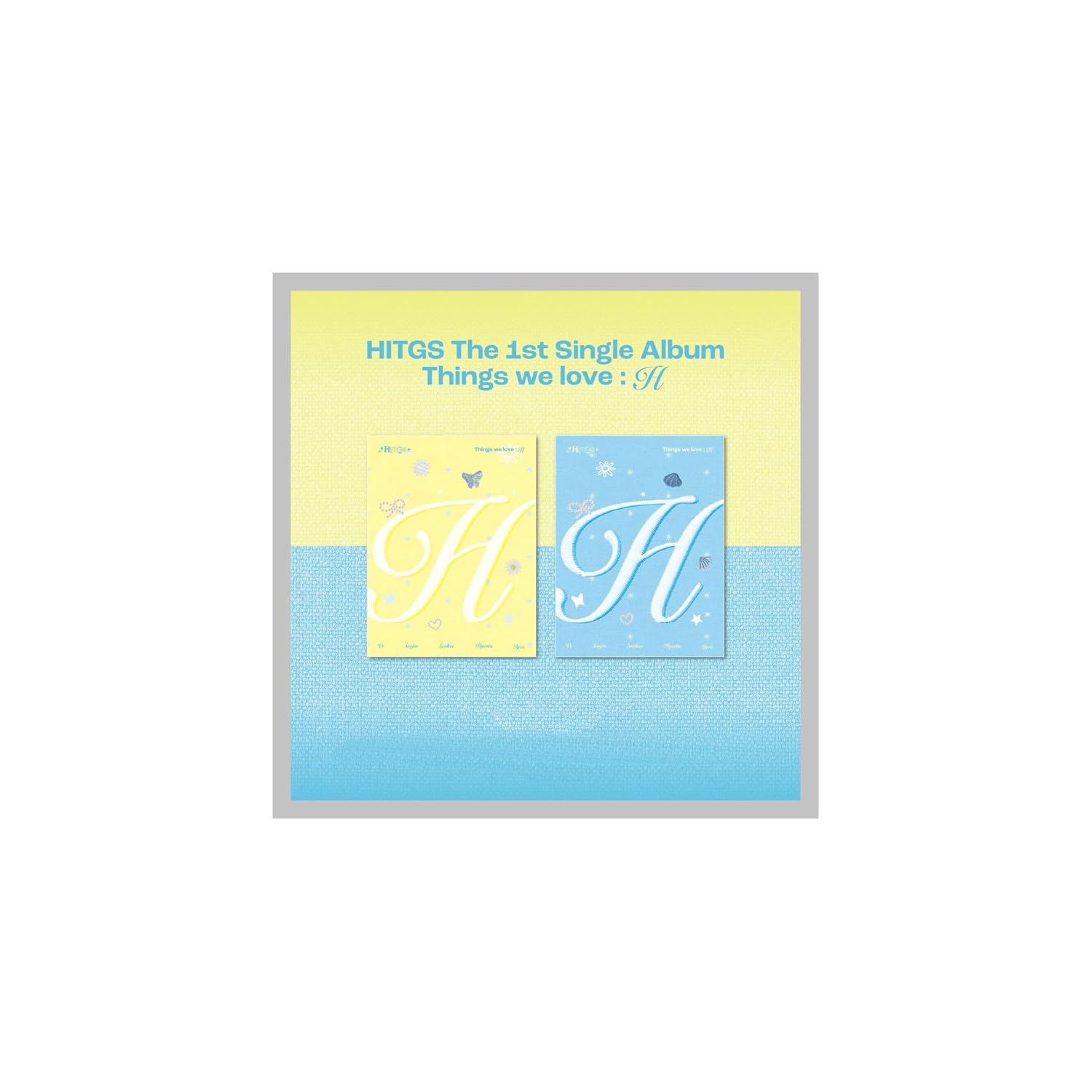 HITGS - HITGS Things we love : H 1st Single Album PLVE Random Version ...
