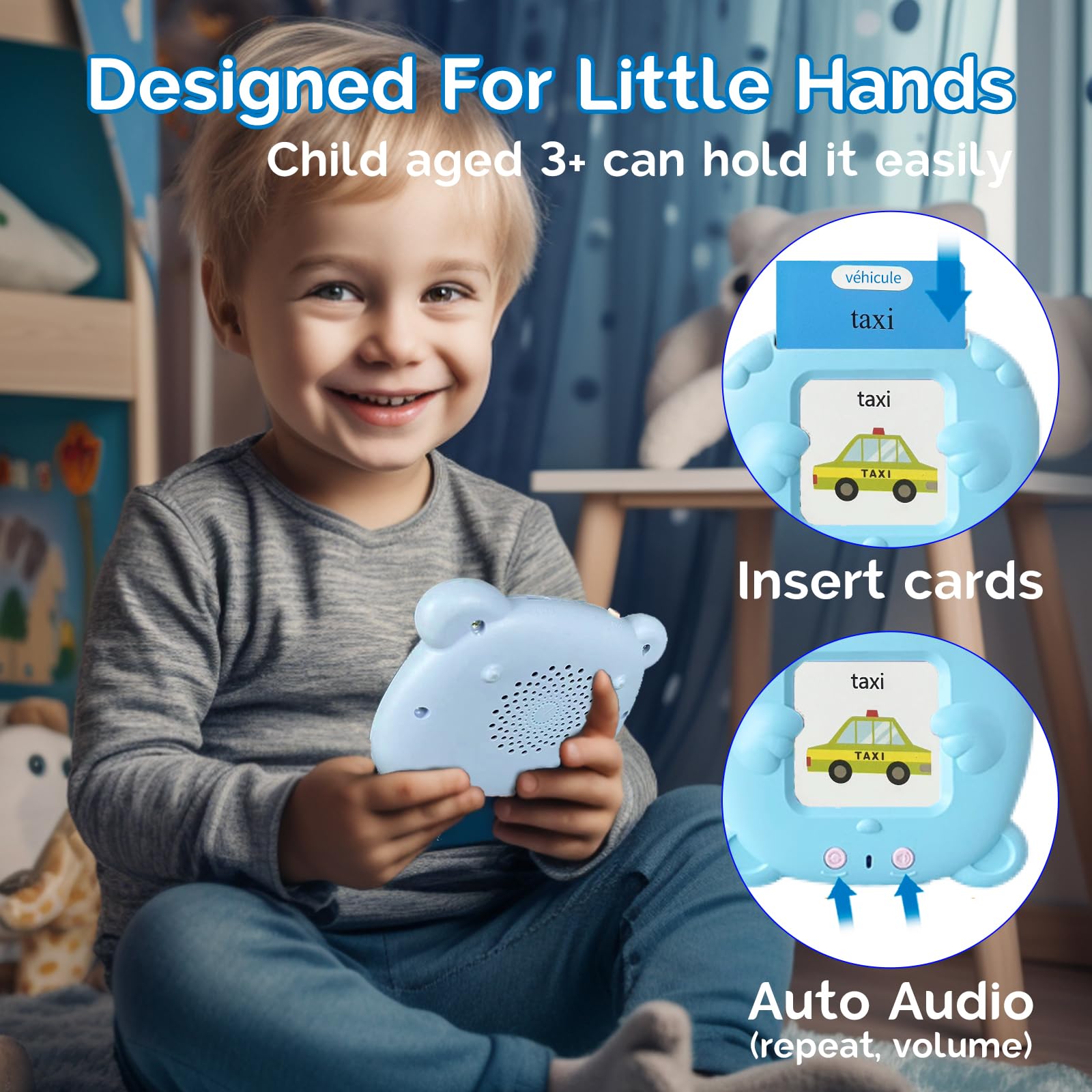 Snapklik.com : KILOGOGRAPH Bilingual English French Flash Cards ...