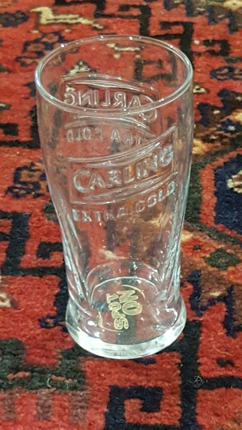 Carling Personalised 1 Pint Embossed Extra Cold Lager or Beer Glass ...