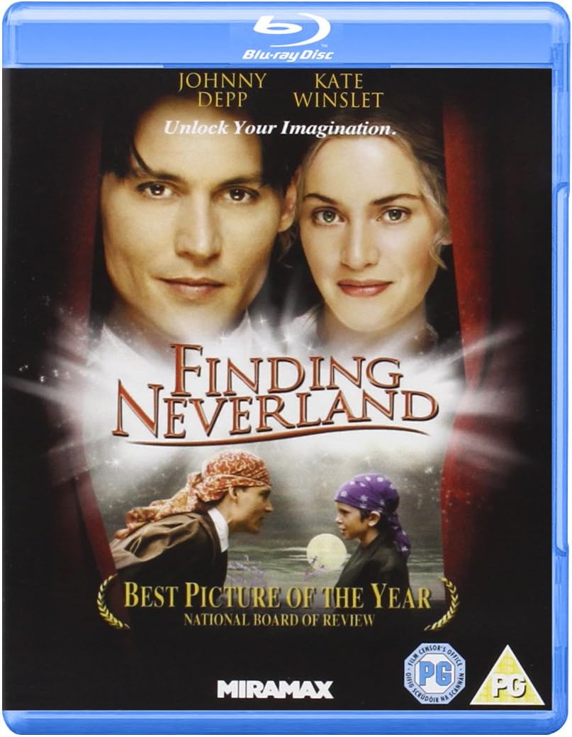 Finding Neverland [Blu-ray]: Amazon.co.uk: Johnny Depp, Kate Winslet ...
