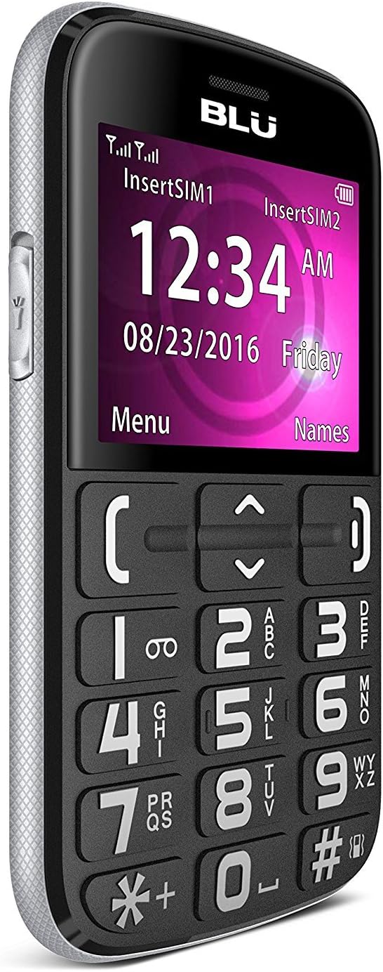 Amazon.com: BLU JOY - 2.4", Factory Unlocked Phone - Black : Cell ...