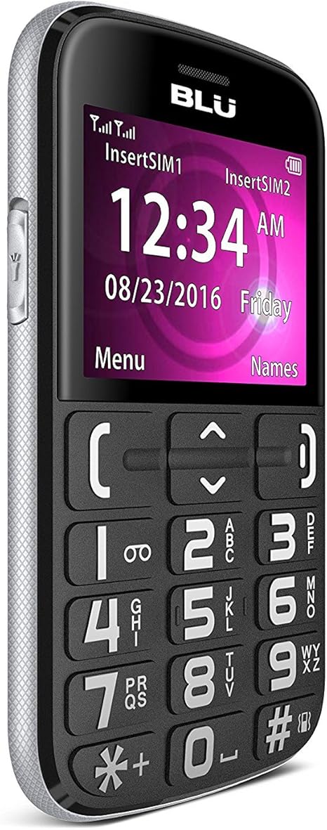 Amazon.com: BLU JOY - 2.4", Factory Unlocked Phone - Black : Cell ...